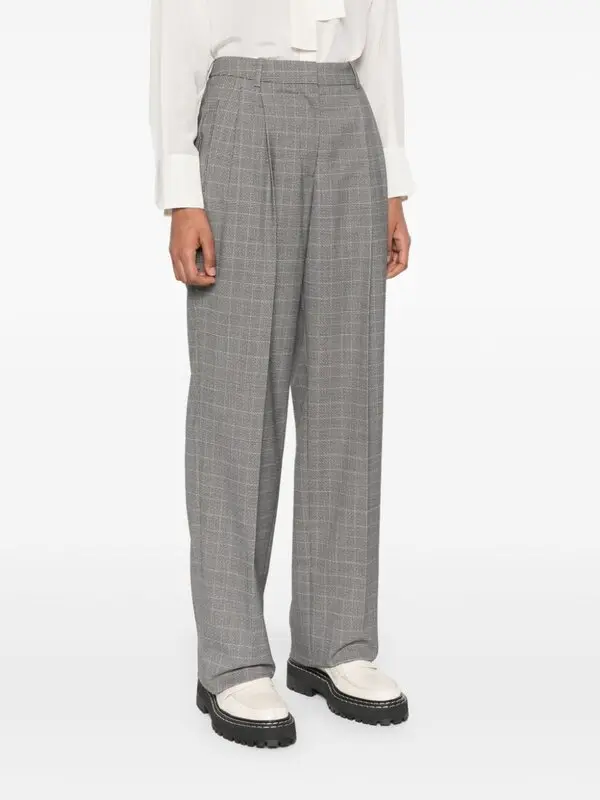 BOSS Prince Of Wales-check Trousers