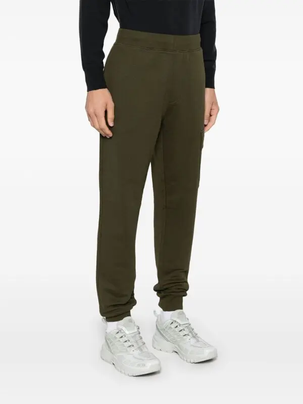 C.P. COMPANY Lens-detail Cargo Track Pants - Green