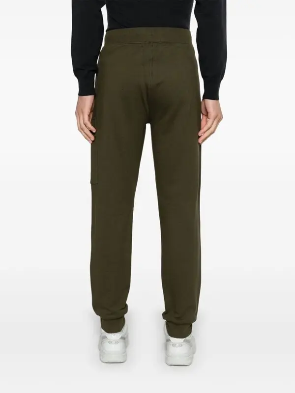 C.P. COMPANY Lens-detail Cargo Track Pants - Green
