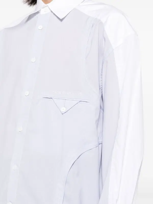 FENG CHEN WANG Panelled Shirt