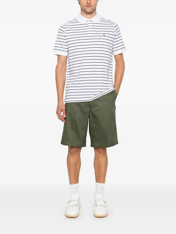 Polo Ralph Lauren Striped Polo Shirt - White