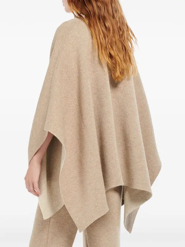 BARRIE Cashmere Cape - Neutrals