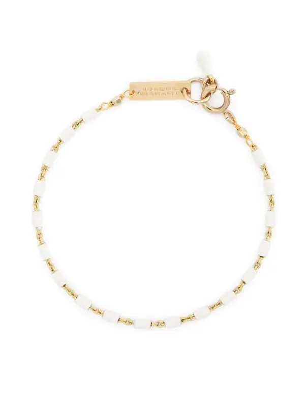Isabel Marant Casablanca Beaded Bracelet - White