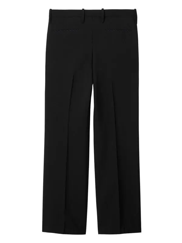 Burberry Straight-leg Wool Trousers