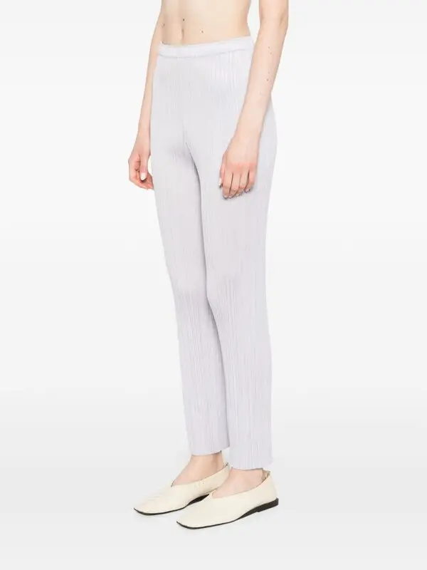 Issey Miyake July Slim-fit Trousers - Grey