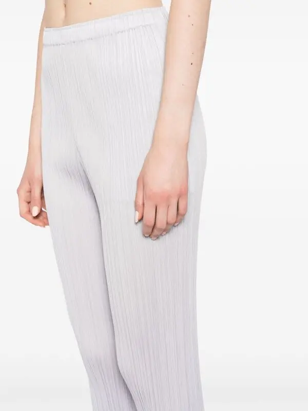 Issey Miyake July Slim-fit Trousers - Grey