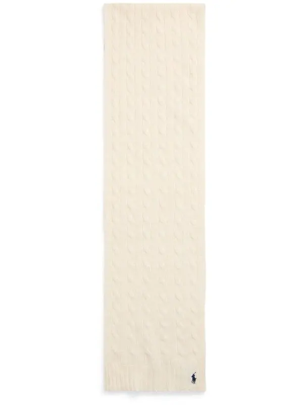 Polo Ralph Lauren Polo Pony Scarf - Neutrals