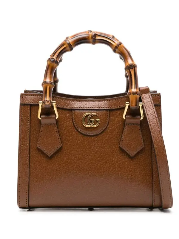 Gucci Mini Diana Tote Bag - Brown
