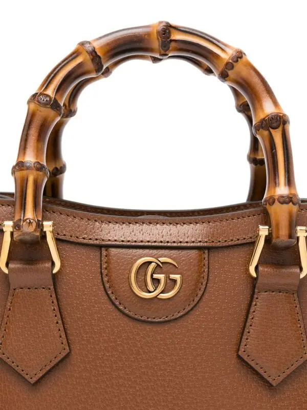 Gucci Mini Diana Tote Bag - Brown