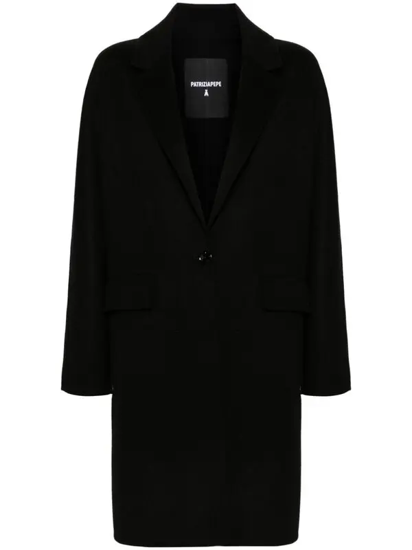 Patrizia Pepe Felted Mid-length Coat