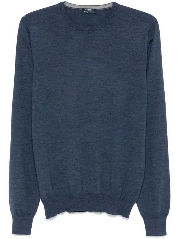 BARBA NAPOLI Paricollo Sweater - Blue