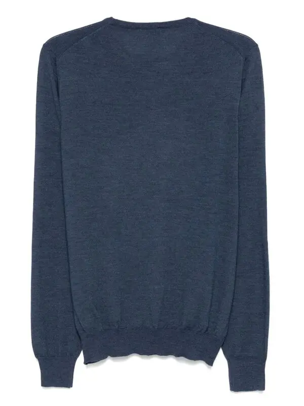 BARBA NAPOLI Paricollo Sweater - Blue