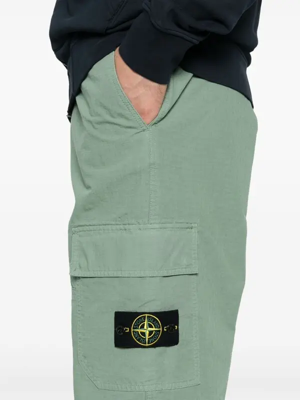 Stone Island Cotton Ripstop Trousers