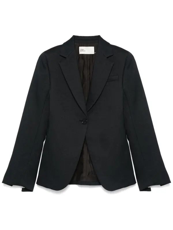 Tory Burch Textured Crepe Blazer