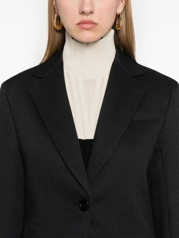 Tory Burch Textured Crepe Blazer