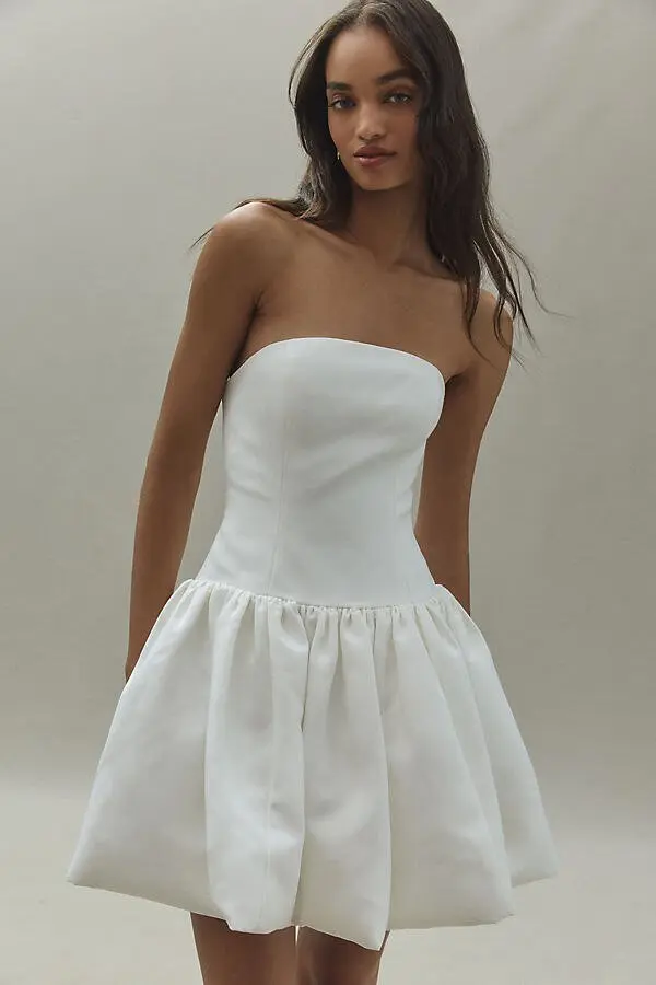 sau lee jenny strapless mini dress Imperial gold  Jenny strapless mini dress, available to shop on our  website and on @revolve #saulee