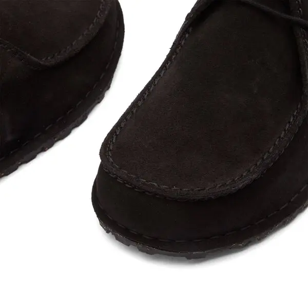 BIRKENSTOCK Utti Lace Suede Loafer - Black