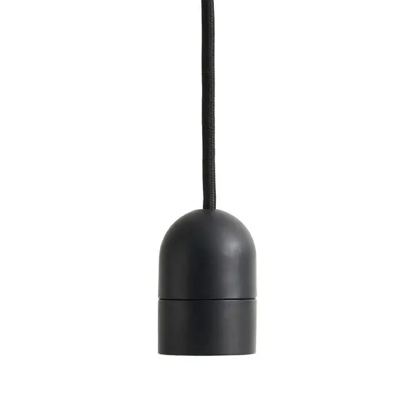 HAY Common Pendant Light Cord Set - Soft Black