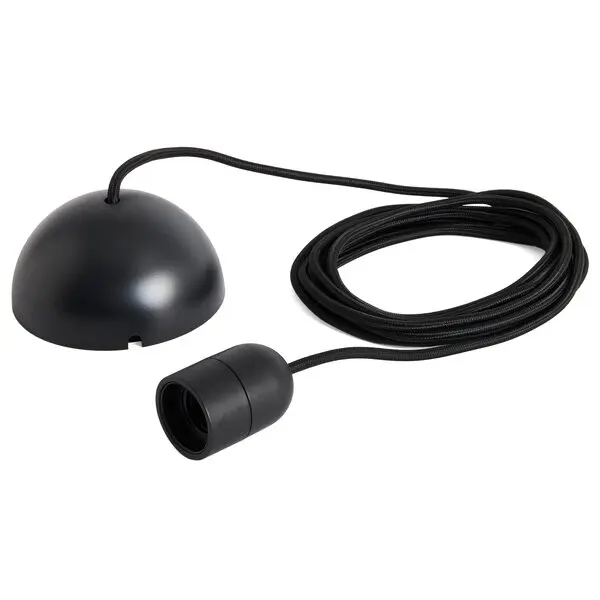 HAY Common Pendant Light Cord Set - Soft Black