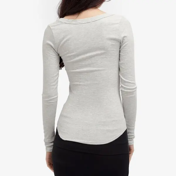 Joah Brown Henley Long Sleeve Top