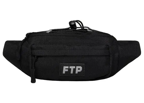 FTP Bungee Waist Bag - Black