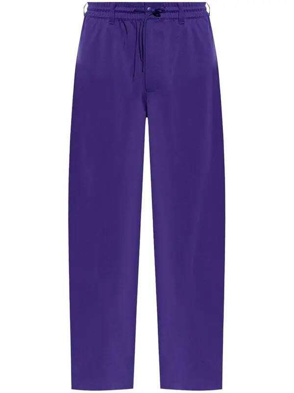 Y3 Logo Sweatpants - Purple