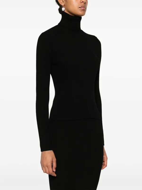 P.a.r.o.s.h Cut-out Detail Sweater - Black