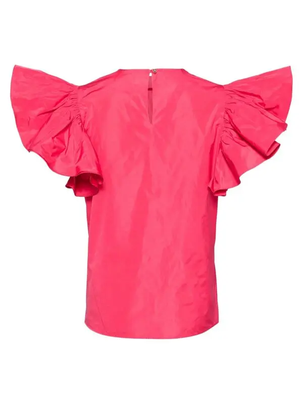 Elie Saab Taffeta Top