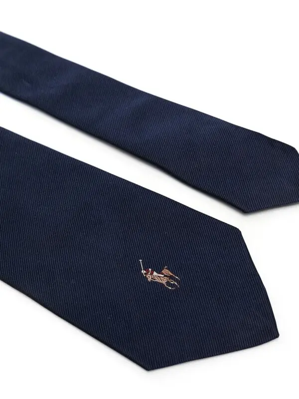 Polo Ralph Lauren Polo Pony Silk Neck Tie - Blue