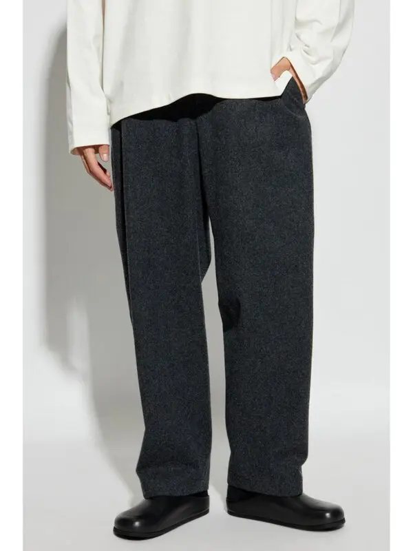 JIL SANDER Felted Trousers