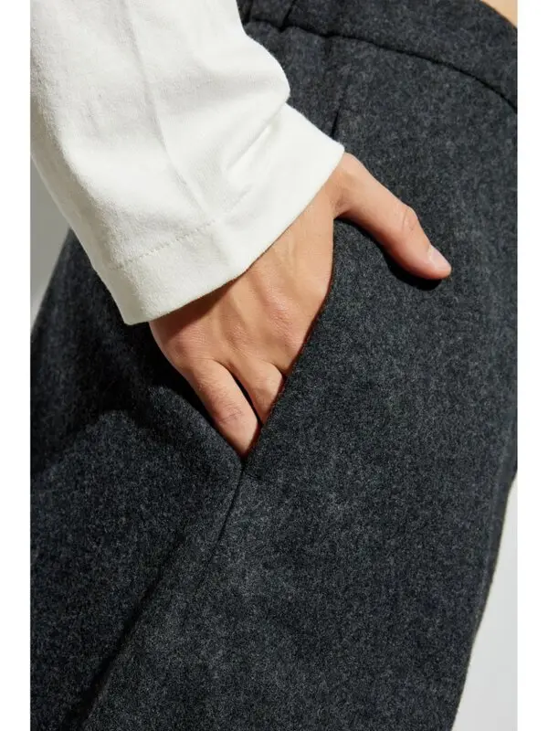 JIL SANDER Felted Trousers