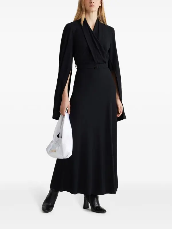 Patou Wrap-bodice Maxi Dress