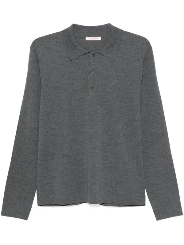 Valentino Garavani Wool Polo Shirt