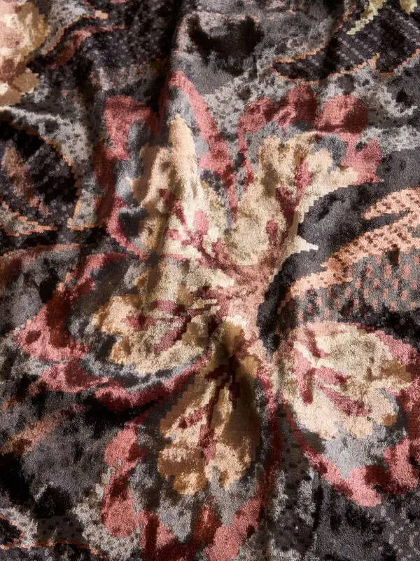 Etro Printed Chenille Midi Dress