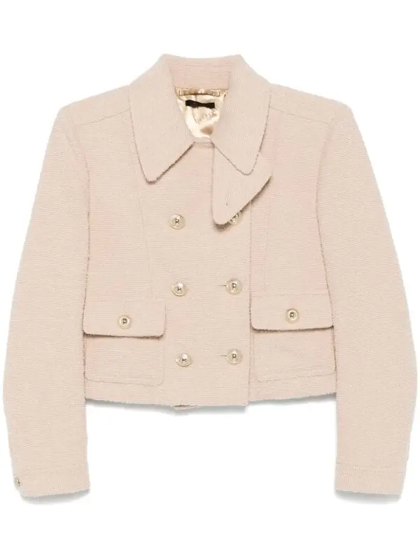 TOM FORD Bouclé Double-breasted Jacket