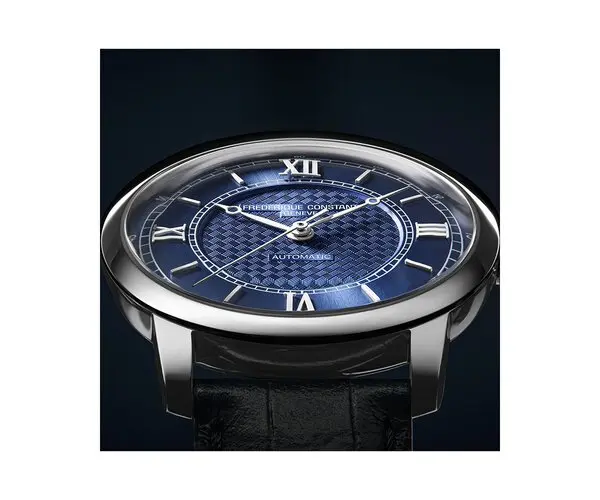 FREDERIQUE CONSTANT Classic Watch, 39mm - Blue/blue