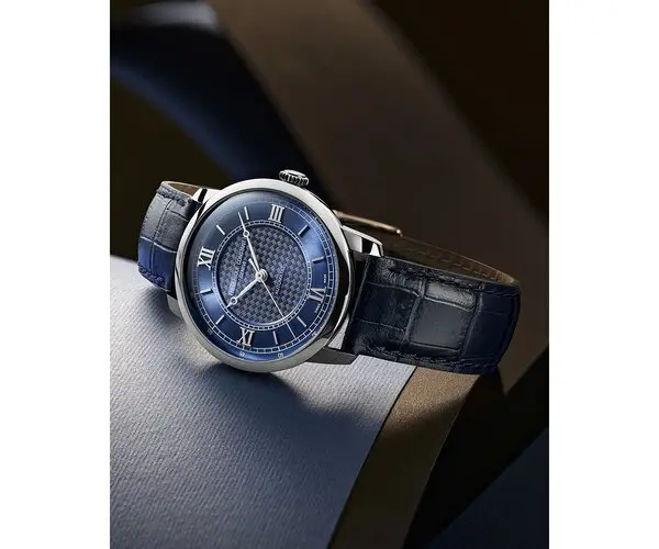 FREDERIQUE CONSTANT Classic Watch, 39mm - Blue/blue
