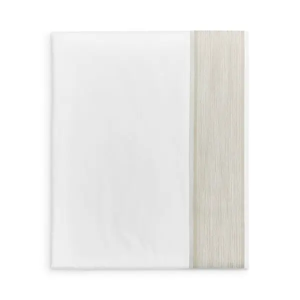 HUDSON PARK COLLECTION Tropea Flat Sheet, King Exclusive - Neutral