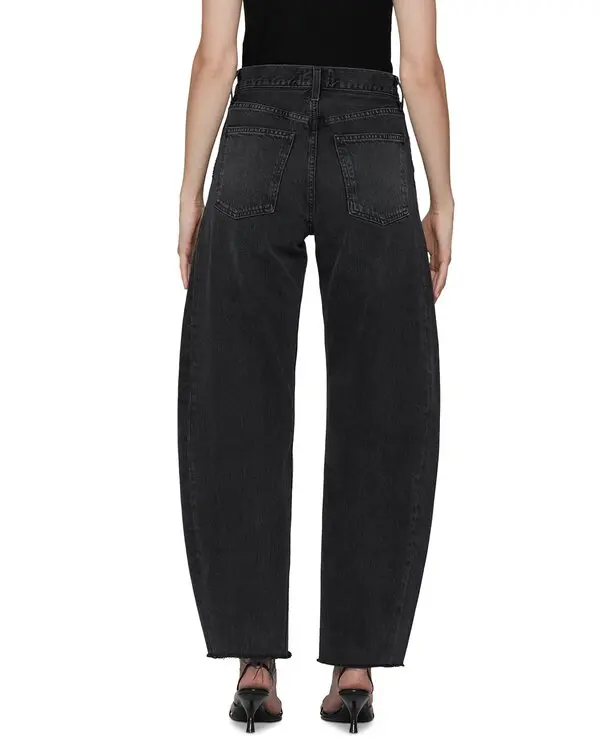 AGOLDE Luna High-rise Tapered Jeans - Possess