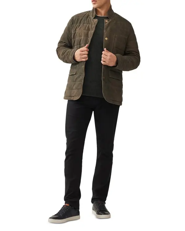 Rodd & Gunn Savill Road Quilted Leather Jacket