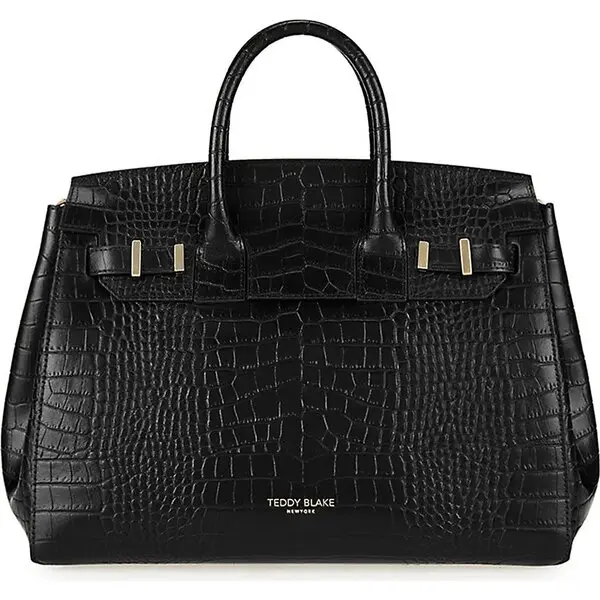 TEDDY BLAKE Gigi Croco 13 - Black