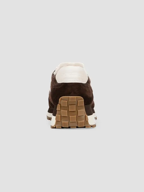 Veronica Beard Valentina-3 Shearling-lined Sneakers - Espresso