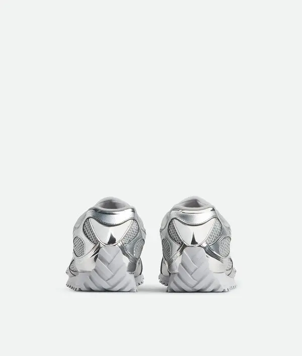 Bottega Veneta Orbit Sneaker - Silver