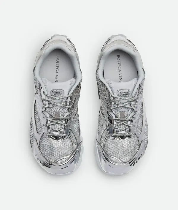 Bottega Veneta Orbit Sneaker - Silver