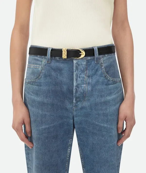 Bottega Veneta Intreccio Loop Belt