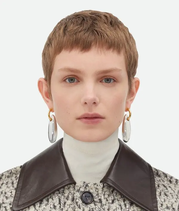 BOTTEGA  VENETA Bottega Veneta Ellipse Large Earrings