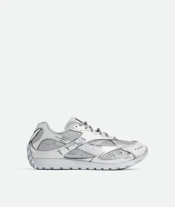 Bottega Veneta Orbit Sneaker - Silver