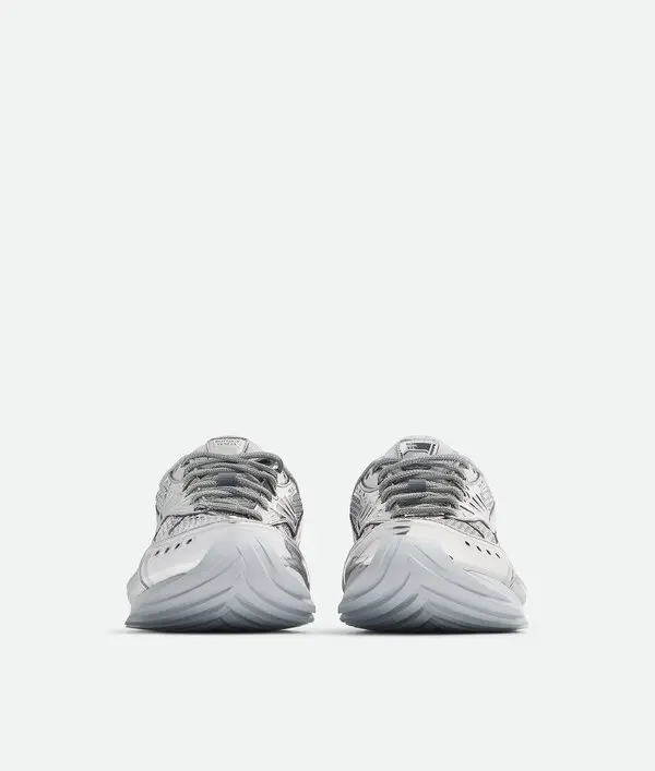 Bottega Veneta Orbit Sneaker - Silver