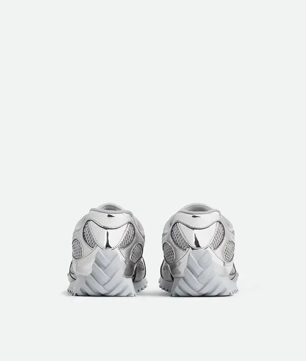 Bottega Veneta Orbit Sneaker - Silver