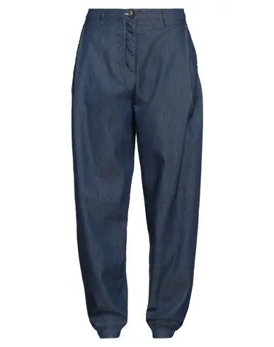 Emporio Armani Tapered Chambray Trousers
